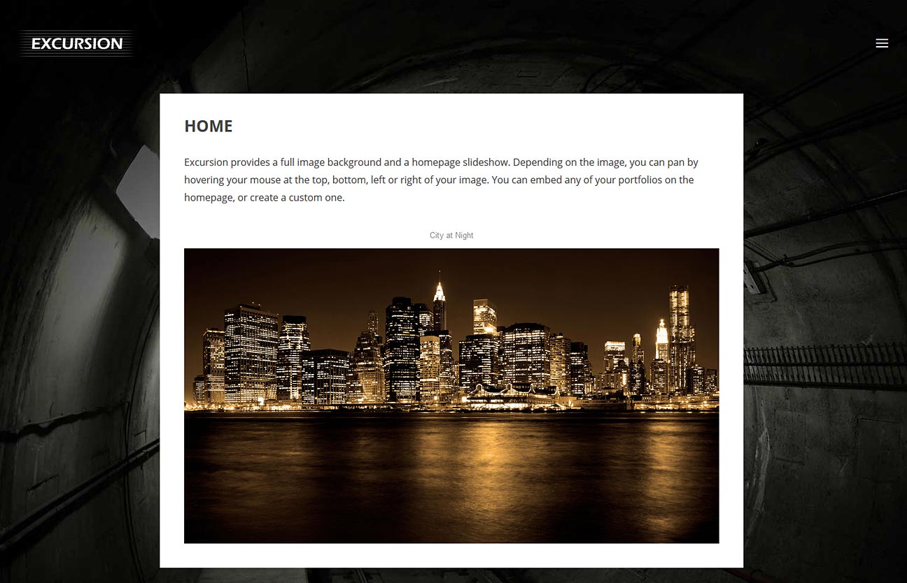 Website design for photographers and artists